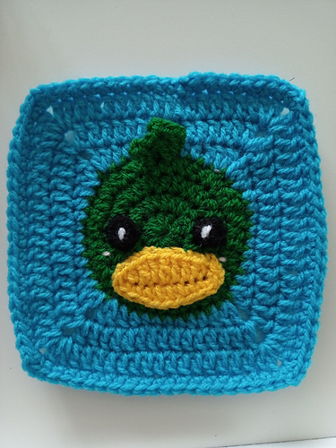 Ravelry: Duck Granny Square pattern by Raffaella Tassoni