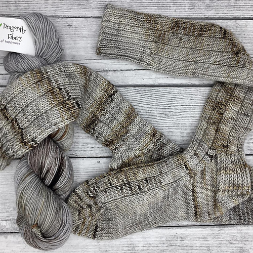 Finished Pair of Adaptive Infinitely Adjustable Socks with RavensWood ...