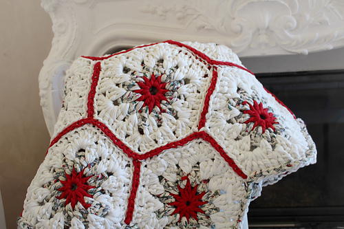 Ravelry: Hexagon Tree Skirt pattern by Jessica Venture