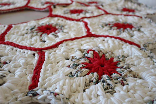 Ravelry: Hexagon Tree Skirt pattern by Jessica Venture