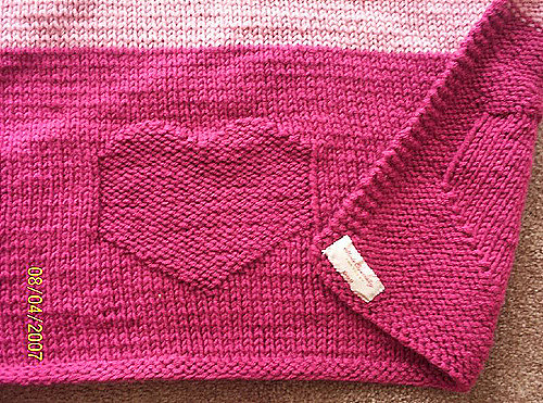 Ravelry: Embossed Heart Blanket pattern by Kristin Spurkland