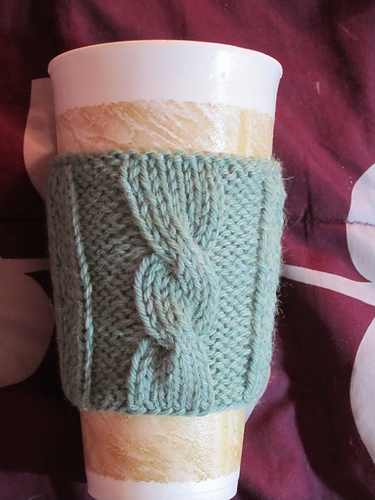 Ravelry: Simple Coffee Cup Holder pattern by Amy Castillo