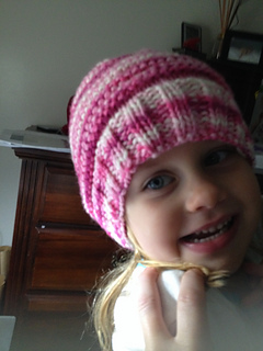 Ravelry: Snow Bunny Cap pattern by Jennifer Christopher