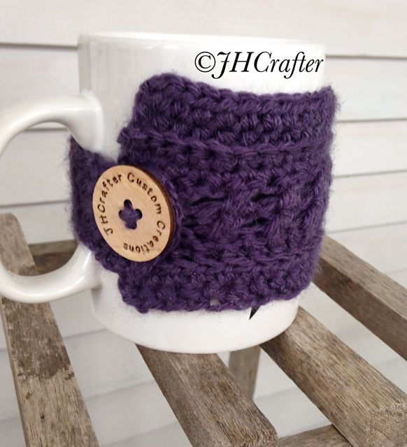 Ravelry: Textured Mug Cover pattern by JHCrafter Custom Creations