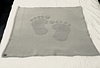 Ravelry: Baby Footprints Blanket pattern by adapted by Paula Hampson
