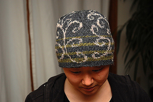Ravelry: Swirly Hat pattern adapted by Joanne Jongsma