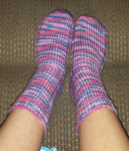 Ravelry: Toasty Toes 40 Peg Loom Knit Socks pattern by Joanna Brandt
