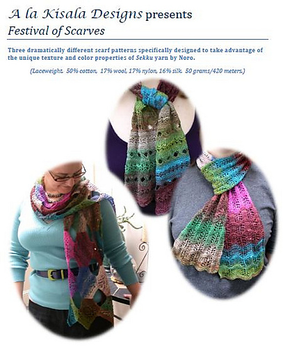 Ravelry: Festival of Scarves - patterns