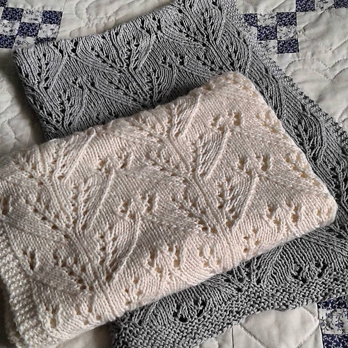 Ravelry: Wrap and Cuddle Blanket pattern by Jennifer Knight