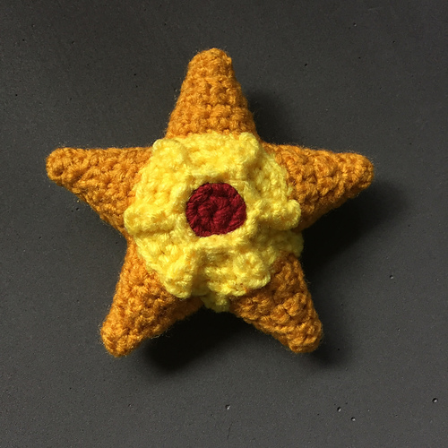Ravelry: Staryu Pokemon pattern by Nichole D