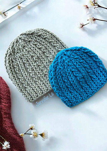 Ravelry: Blue Moon Beanie pattern by Canoe Mtn Designs