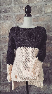 Ravelry: Two Tone Tunic pattern by Rustiknits Patterns