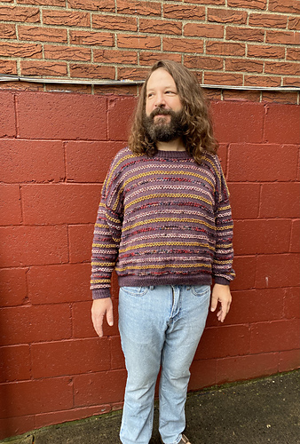 Ravelry: Double Date Sweater pattern by Winter's Weather Knits