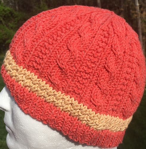 Ravelry: Hat #31 Cable Gingerbread pattern by J.G. Miller