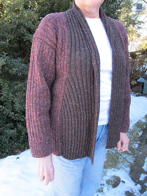 Ravelry: Ribbed Wrap Jacket pattern by Jo Sharp
