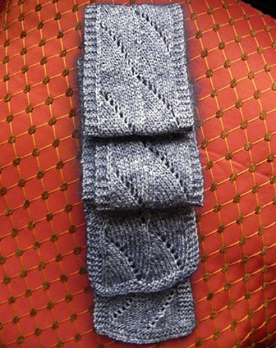 Ravelry: Silky Scallops Lace Scarf pattern by Joan Marie