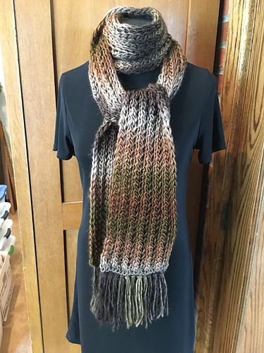 Ravelry: Acceptance - A One-Row Lace Scarf pattern by Myrna A.I. Stahman