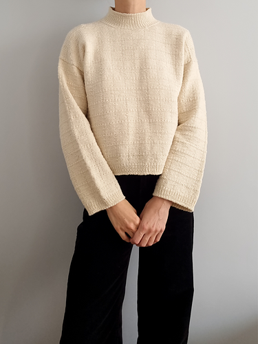 Ravelry: Rilievo Sweater pattern by Joanna Filip