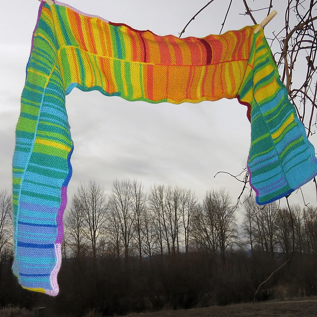 Ravelry: joansgarden's Min-Max Climate Change Scarf