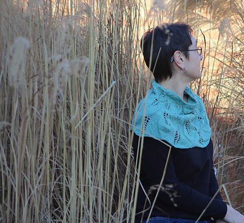 Ravelry: Meandering Leaves Cowl pattern by Jodie Gordon Lucas