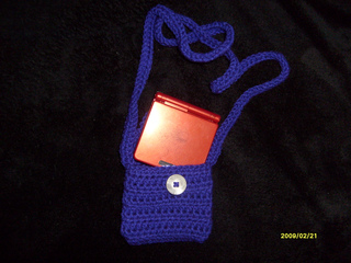 Ravelry: Purple Gameboy Advance Case pattern by Jody Budden