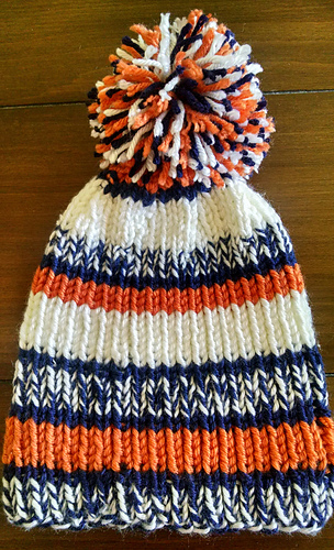 Ravelry: Football Fan Hat pattern by Susan Pedersen
