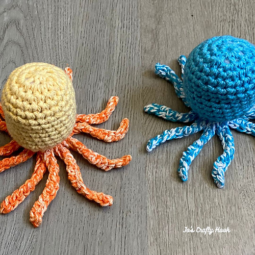 Ravelry: Squid Cat Toy pattern by Jo's Crafty Hook