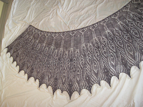 Ravelry: Sirin Bird shawl pattern by Natalia Sha