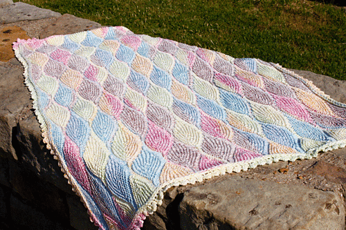 Ravelry: Leaf Collection #8 - Blanket pattern by Lijuan Jing
