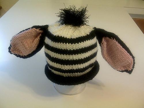 Ravelry: Zoe's Zebra Hat pattern by Sheila Zachariae