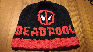Ravelry: Deadpool Beanie pattern by Julie Laffoon