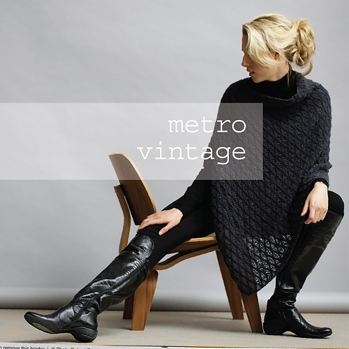 Ravelry: Asymmetric Poncho pattern by Jo Sharp