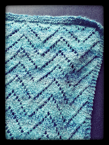 Ravelry: Lacy Chevron Afghan pattern by Brittany Joy