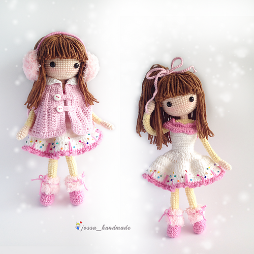 Ravelry: Icelyn Amigurumi Doll pattern by jossa handmade