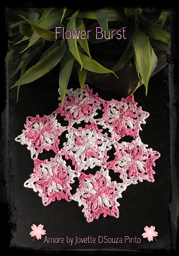 Ravelry: Flower Burst Motif pattern by Ramalakshmi Pasumarthy