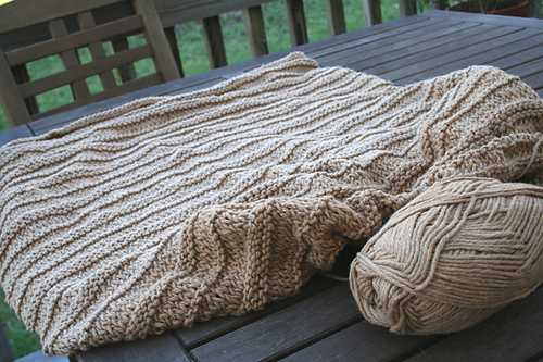 Ravelry: Quaker Ripple afghan pattern by Krista Albright