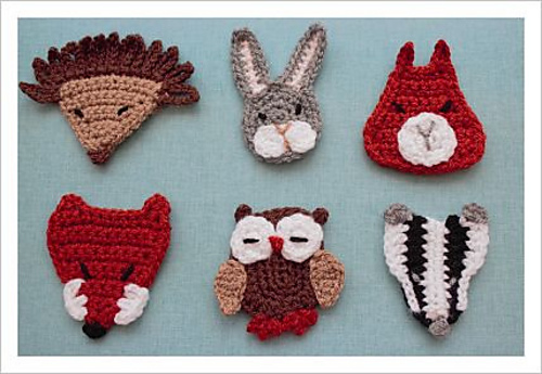 Ravelry: Forest Friends Applique pattern by Joy Dumbrava