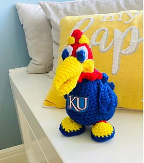 Ravelry: Baby Jay Jayhawk pattern by Catherine Hansen