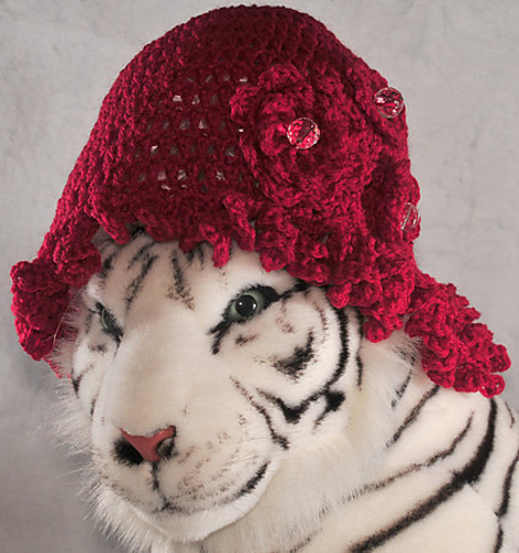 Ravelry: Curly Q Hat pattern by Deborah Atkinson