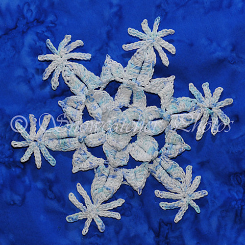 Ravelry: Feather Snowflake pattern by Deborah Atkinson