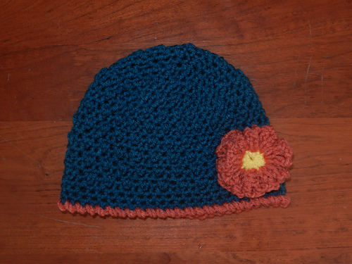 Ravelry: Kennedy's Ruffle Flower Hat pattern by Katy Petersen