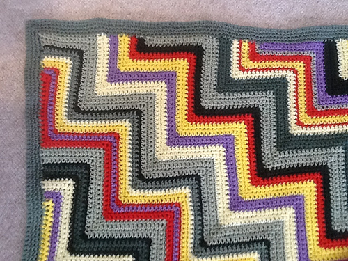 Ravelry: Diagonal Ripple DIY pattern by Judith Russell