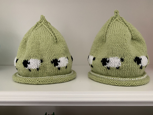 Ravelry: Little Baa Baa beanie pattern by Linda Whaley