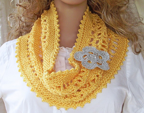 Ravelry: Chain Lace Cowl pattern by Bethany A Dailey