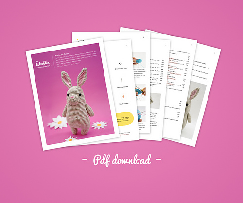 Ravelry: Harriet the Rabbit pattern by Justine T.