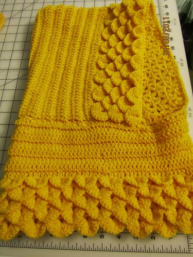 Ravelry: Marte, A Crocodile Stitch Hood pattern by Bonita Patterns