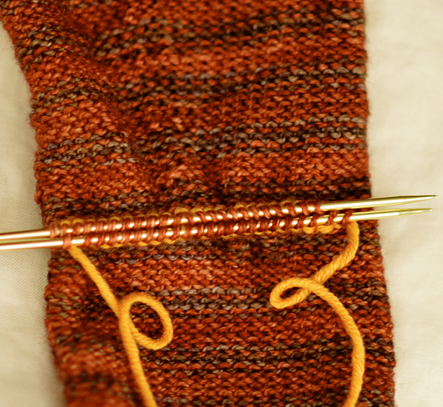 Ravelry: toe up afterthought heel socks pattern by Juju Vail