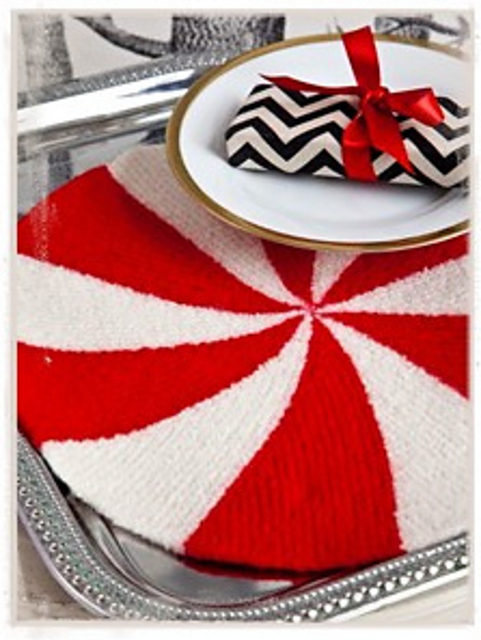 Ravelry: #15 Peppermint Place Mat pattern by Julie H. Rose
