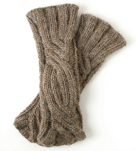 Ravelry: Wood Garlic Gauntlets pattern by Julia Salzer