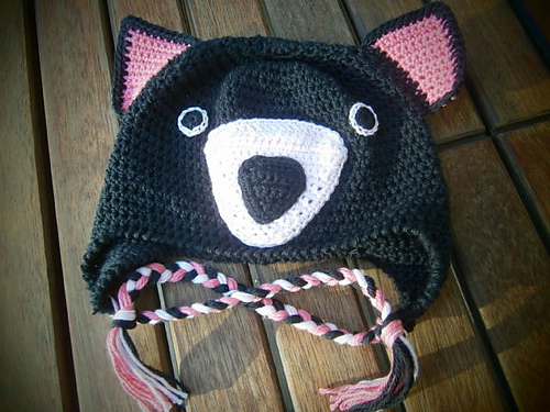 Ravelry: Novelty Tasmanian Devil Hat pattern by Julie Black Designs